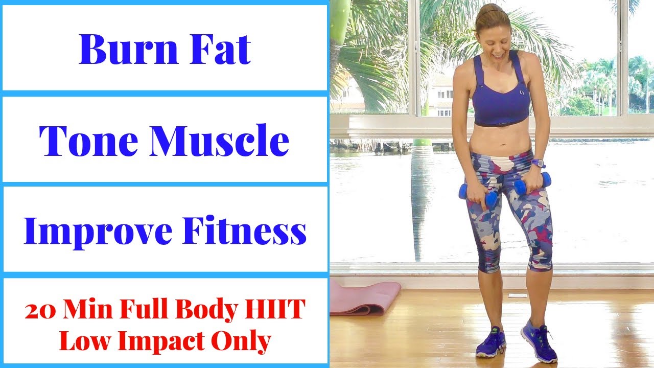 Hiit 85 Low Impact 20 Minute Full Body Hiit Workout To Burn Fat