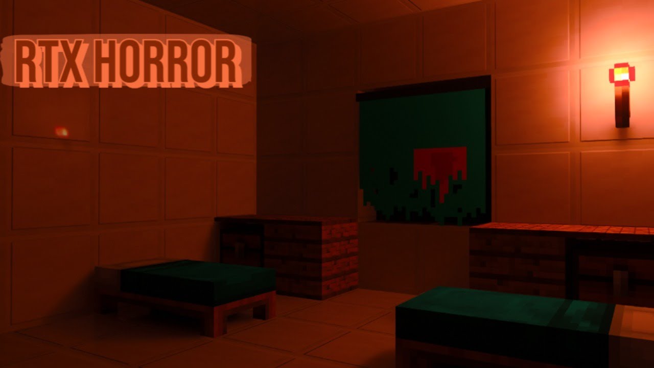 Minecraft horror map with RTX - YouTube