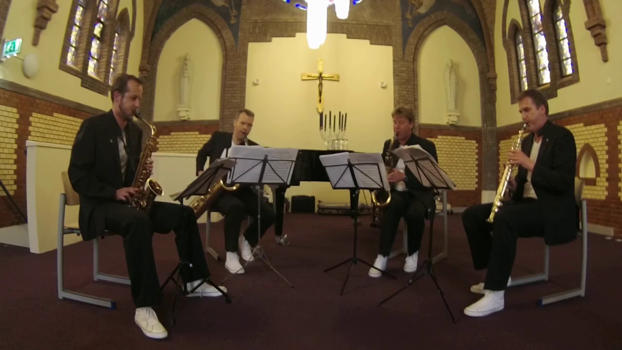 Joe Cutler - Screaming 229a - Euregio Saxophone Quartet - YouTube