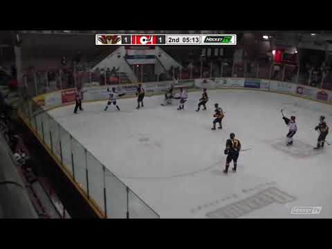 CENTS GOAL!! TYSON GALLOWAY gets his first point in the BCHL !!! - YouTube