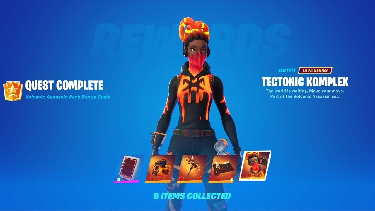 Fortnite Complete 'Volcanic Assassin' Quests Guide - How to Unlock All ...