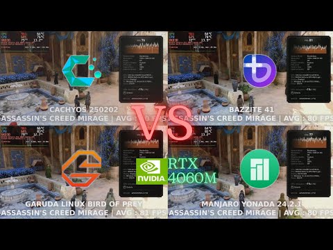Cachyos VS Bazzite VS Garuda VS Manjaro | Linux Gaming Benchmarks - YouTube