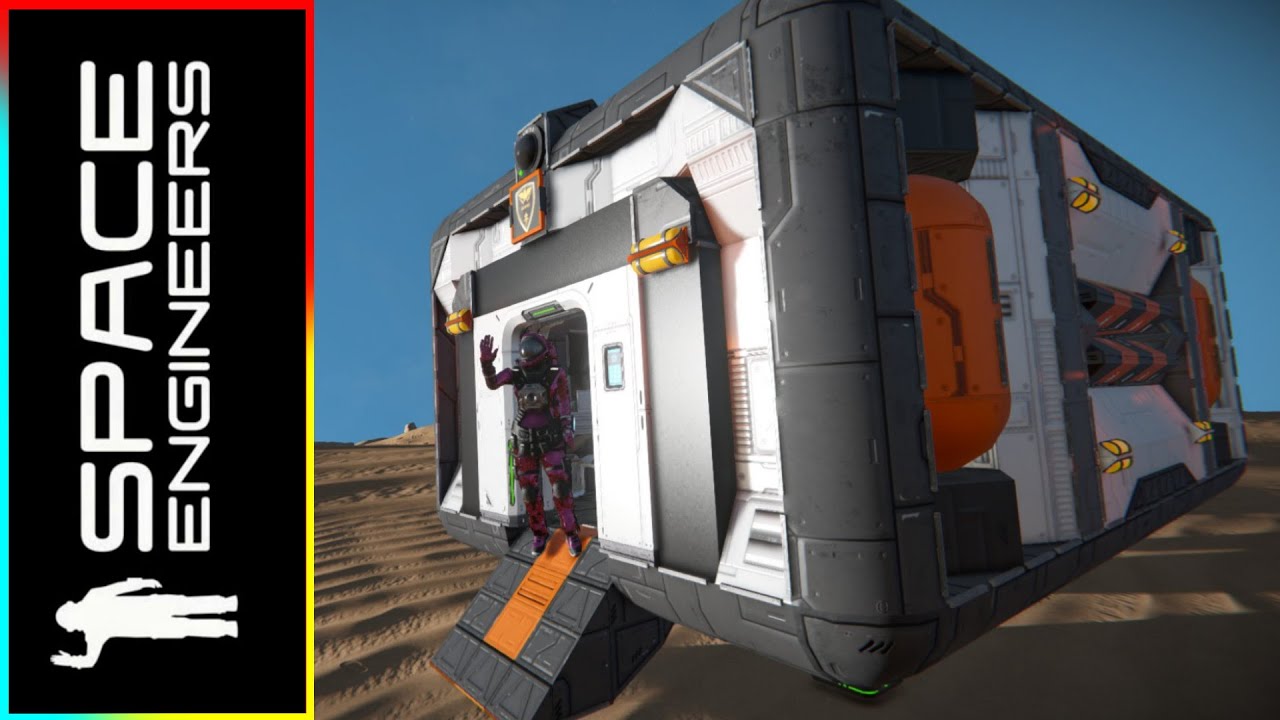 The A.S.G: All You Need Survival Pod Mk II! - Space Engineers - YouTube