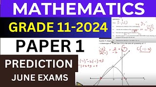 Grade 11 Mathematic Literacy 2024 June Exams Paper 1 Thunder Educ ...
