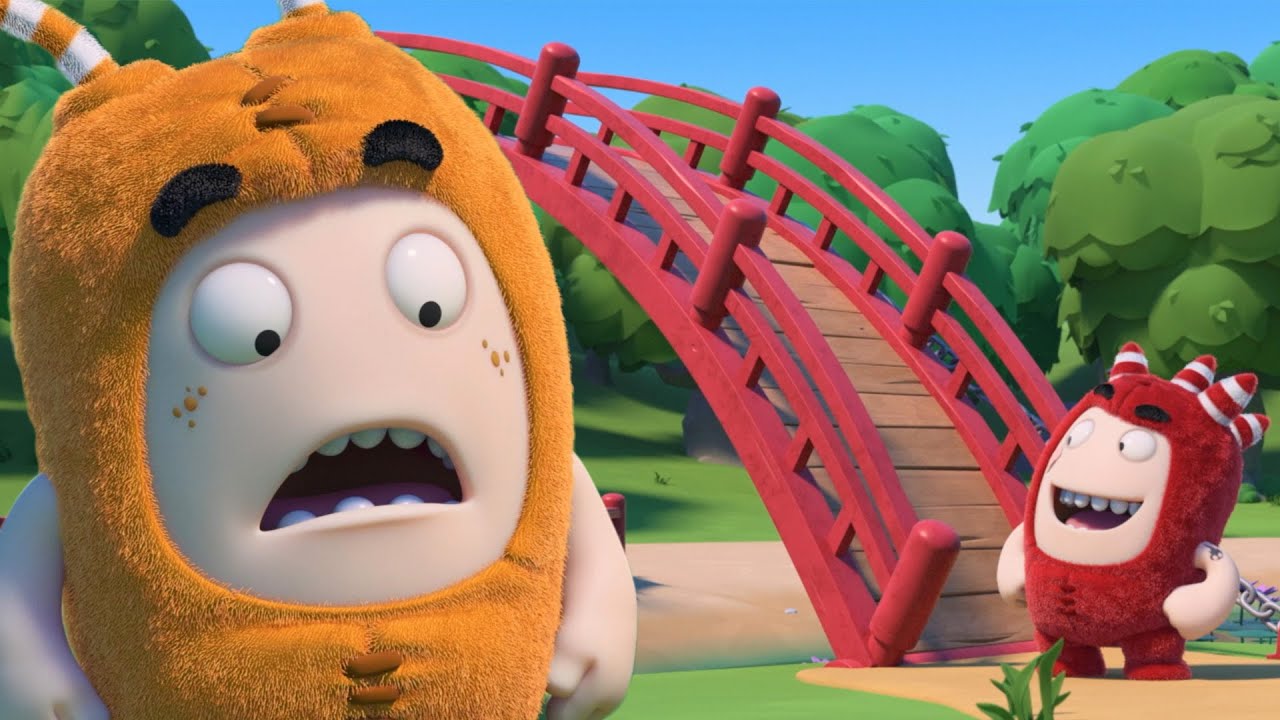 A Bridge Too Fuse | Oddbods | Funny Cartoons For Kids - YouTube