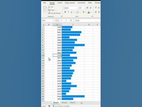Mindblowing Way to Insert Data Bar Excel Trick Subscribe For More #shorts #shortsexcel # ...