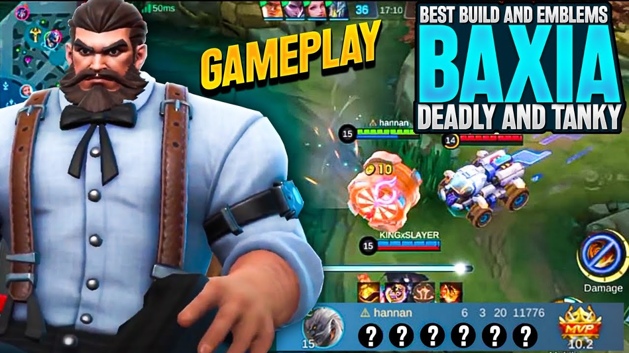 Baxia Best Build 2024 | Bexia Gameplay 2024 | Baxia Best Emblems 2024 ...