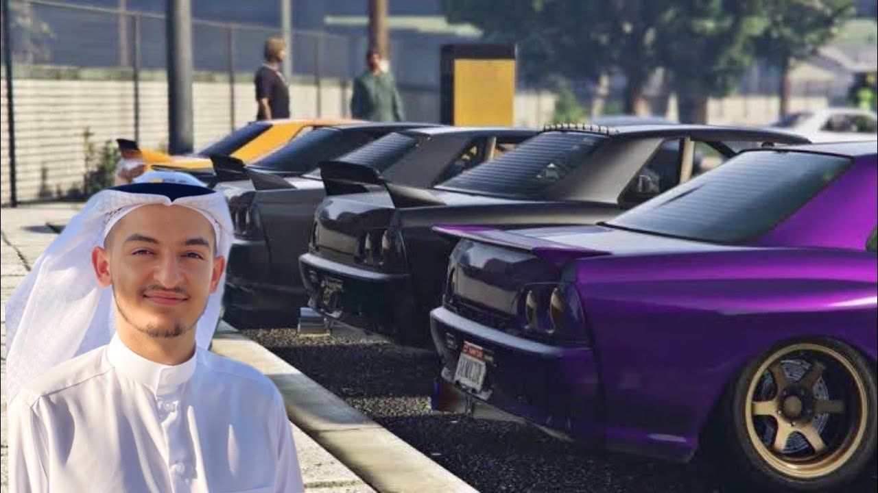 GTA 5 Online Car Meet Arabic Culture - YouTube