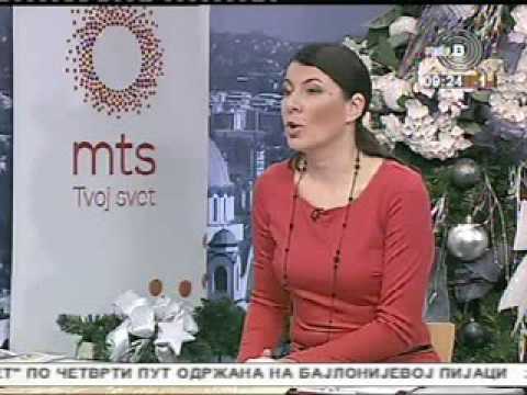 25.12.2016. TV Studio B, Jutarnji program, Sonja Rakić - YouTube