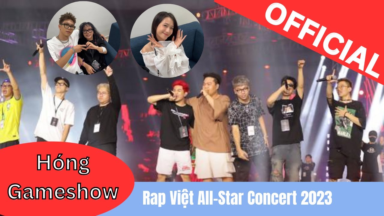 Rap Việt All-Star Concert 2023 : Hội phu nhân Rap Việt “điểm danh” tại ...
