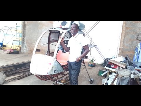 A Self-Taught Helicopter Builder From Africa - YouTube