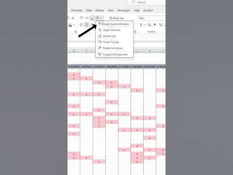 How to rotate headers to condense data. 🤓 #excel #tutorial #exceltips - YouTube