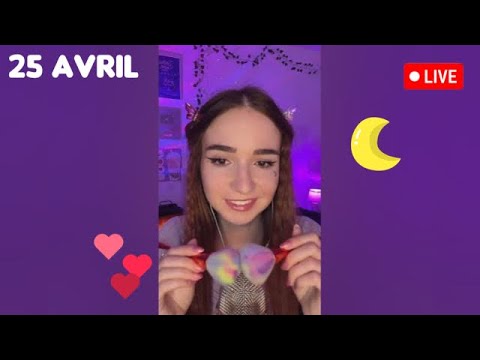ASMR LIVE pour dormir (25 avril)🌸🌙 - YouTube
