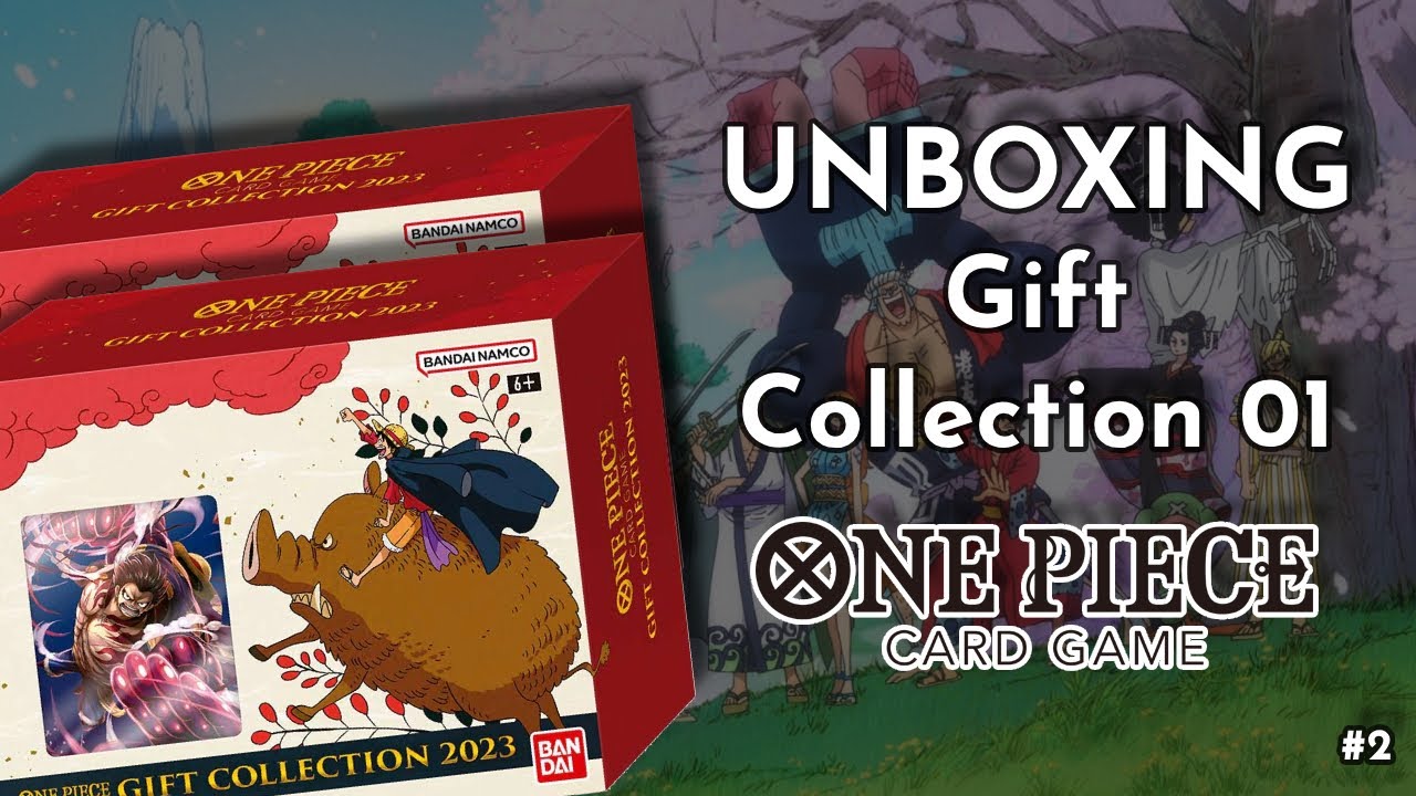 Abriendo One Piece Gift Collection ... buscando completar la colección ...