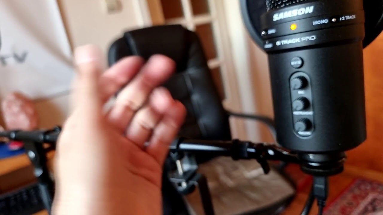 Samson g track pro microphone unboxing 😊 - YouTube
