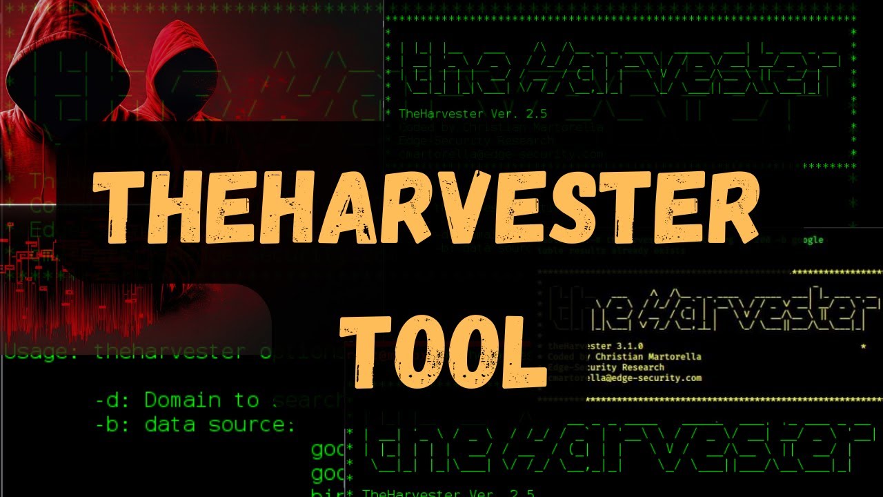 TheHarvester | Kali Linux Tool | Information Gathering Like a PRO - YouTube