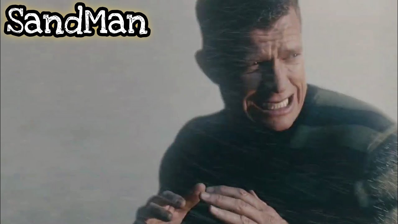 Spider-Man 3 Flint Marco turns into a (Sandman) - YouTube