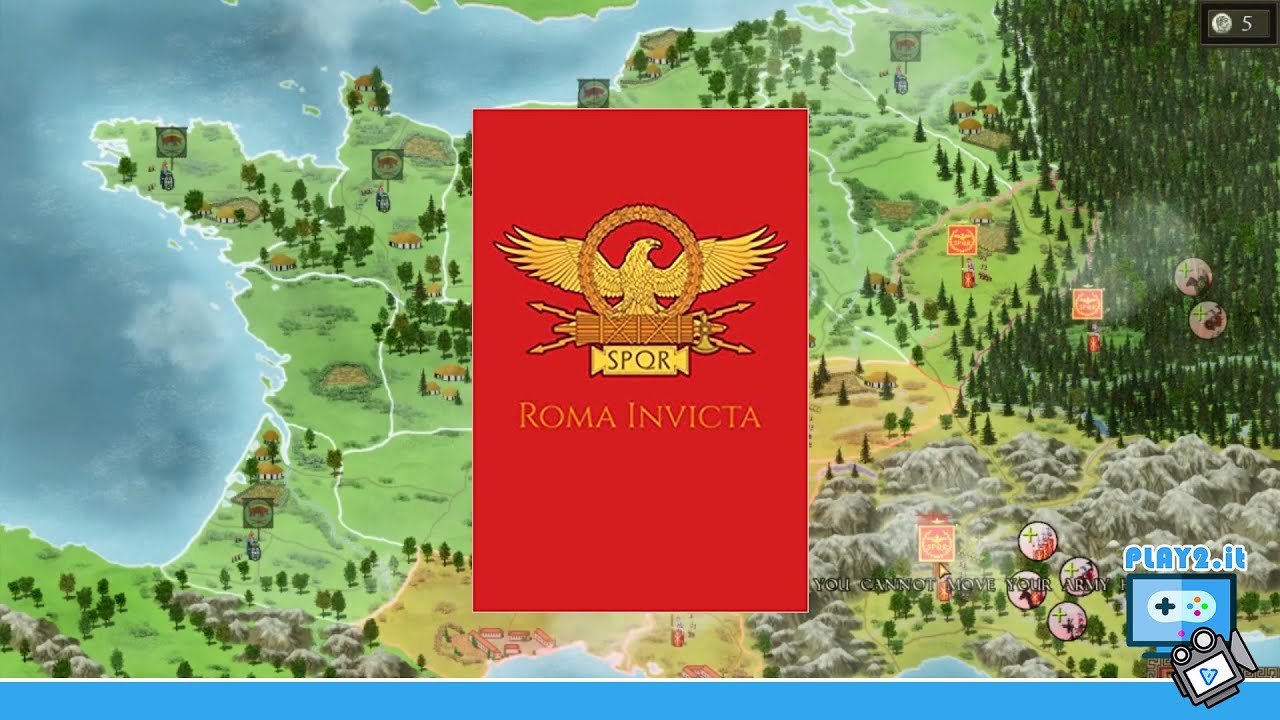 roma invicta - roman empire strategy game - gameplay with tutorial ...