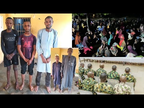 Nigeria Army rescue 360 Women from Kidnapping Bandits as Tinubu Coup Plotter complains
