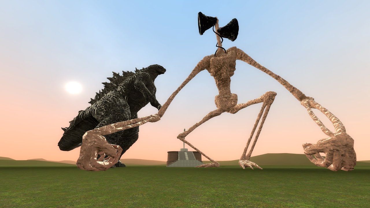 Siren Head Trò Chơi Quái Vật Venom, Megaphone, Megahorn, Godzilla ...