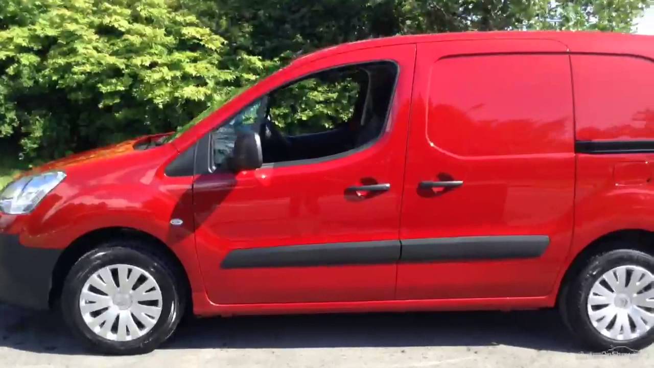 CITROEN BERLINGO 625 ENTERPRISE L1 HDI RED 2015 - YouTube