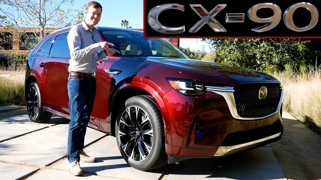 In-Depth Tour of the All-New 2024 Mazda CX-90! - YouTube