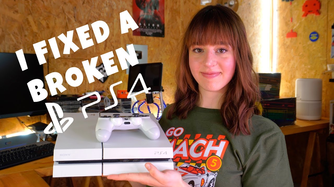 I Bought a Broken PS4 - Let's fix it and replace the HDD! - YouTube