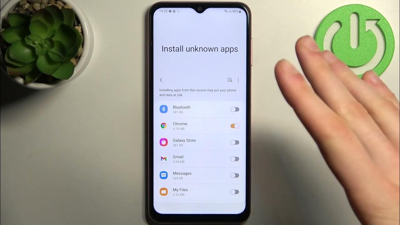 How to Allow Unknown Sources on SAMSUNG Galaxy A04s - Install Apps From Unknown Sources - YouTube