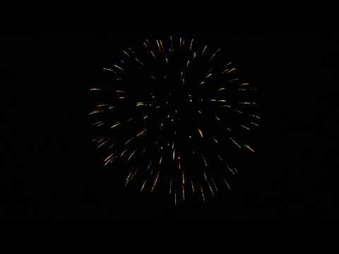 6 Inch Firework Shell - Blue Peony to Red Strobe Pistil - YouTube