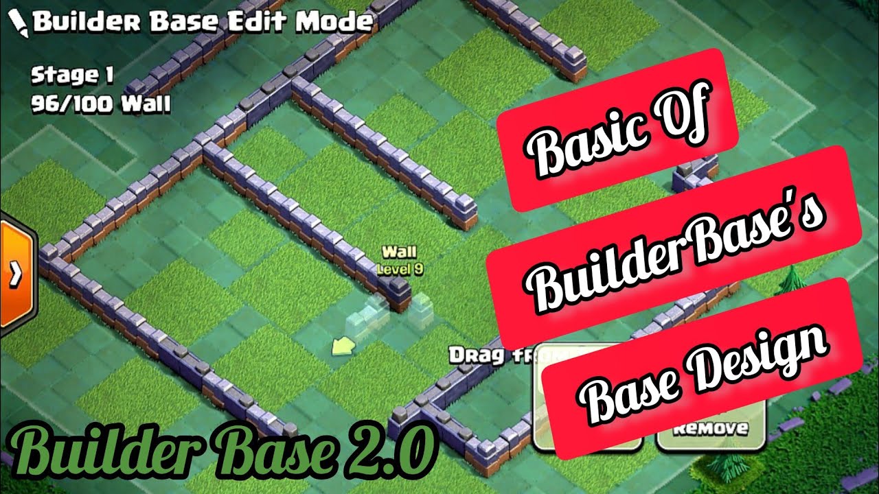Basic Information Of Builder Base 2.0's Base Design | Clash of Clans ...