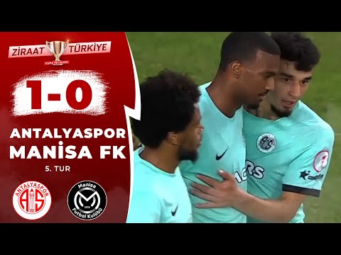 Antalyaspor 1 - 0 Manisa FK Maç Özeti (Ziraat Türkiye Kupası 5.Tur Maçı) 20.12.2022