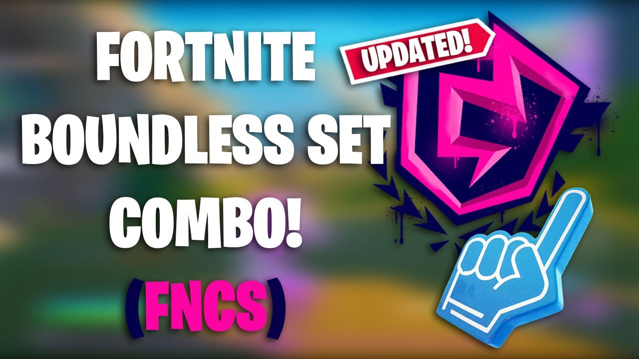 Fortnite - *NEW* "BOUNDLESS" SET COMBO! (FNCS SEASON 4 COMBO!) (UPDATED ...