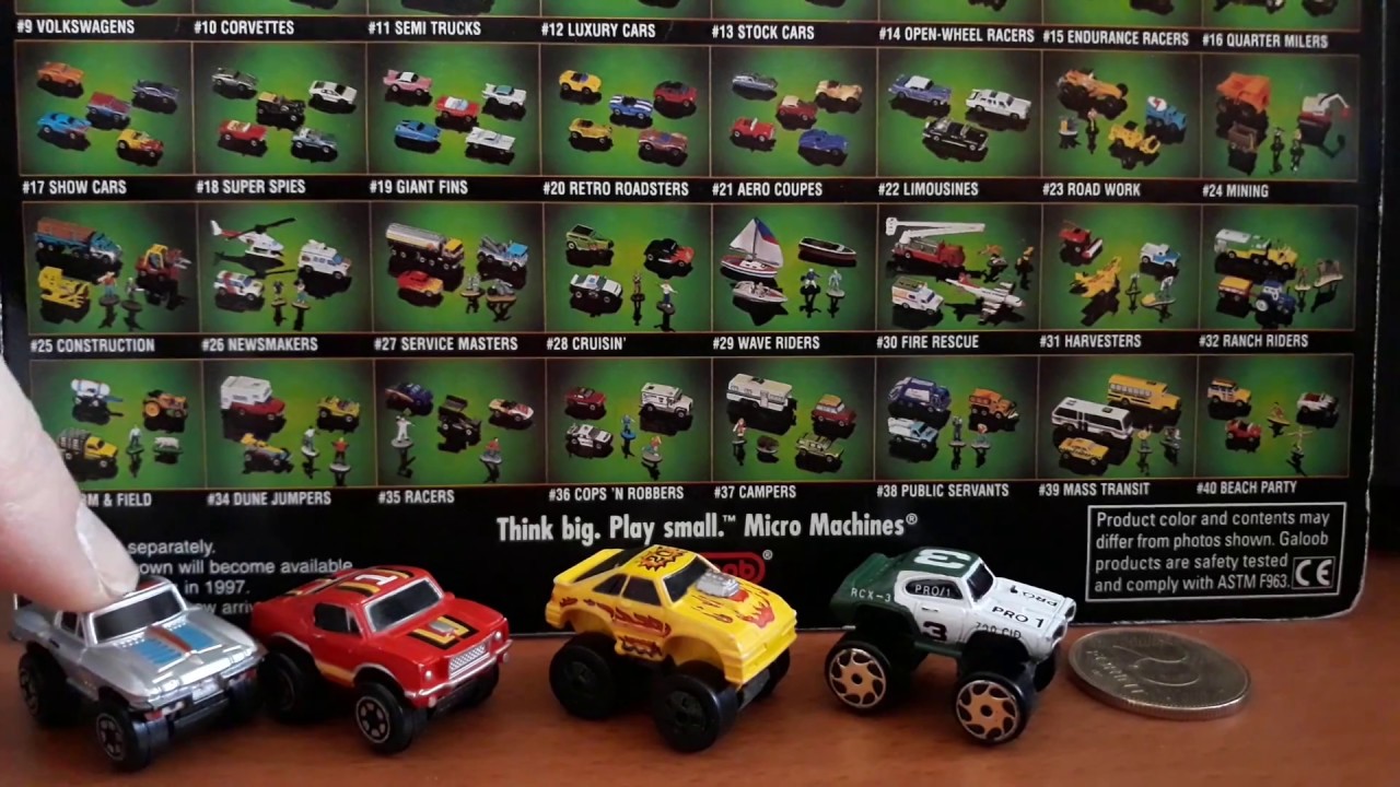 Micro Machines autók bemutatása (Harmadik Rész) Collection Part 3 - YouTube
