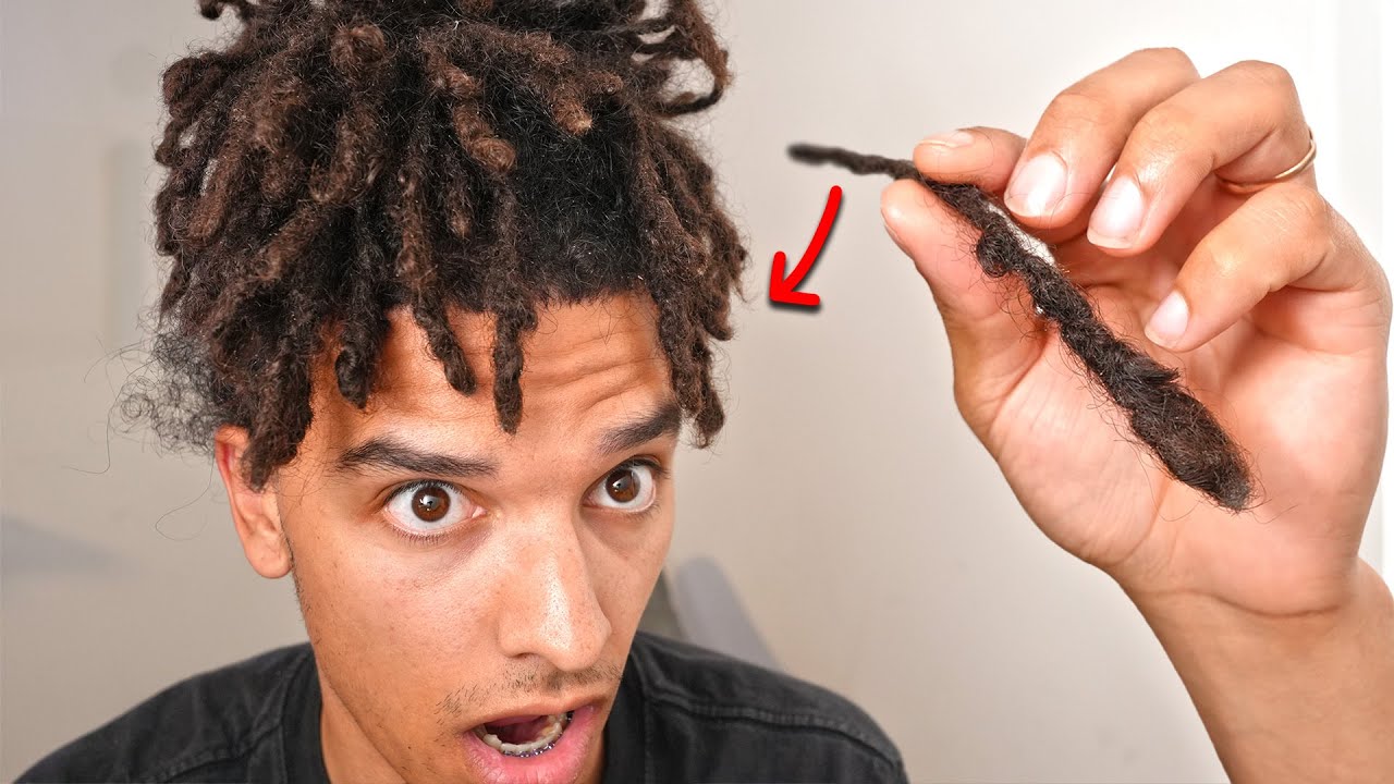 How to Reattach Dreads INSTANTLY - YouTube