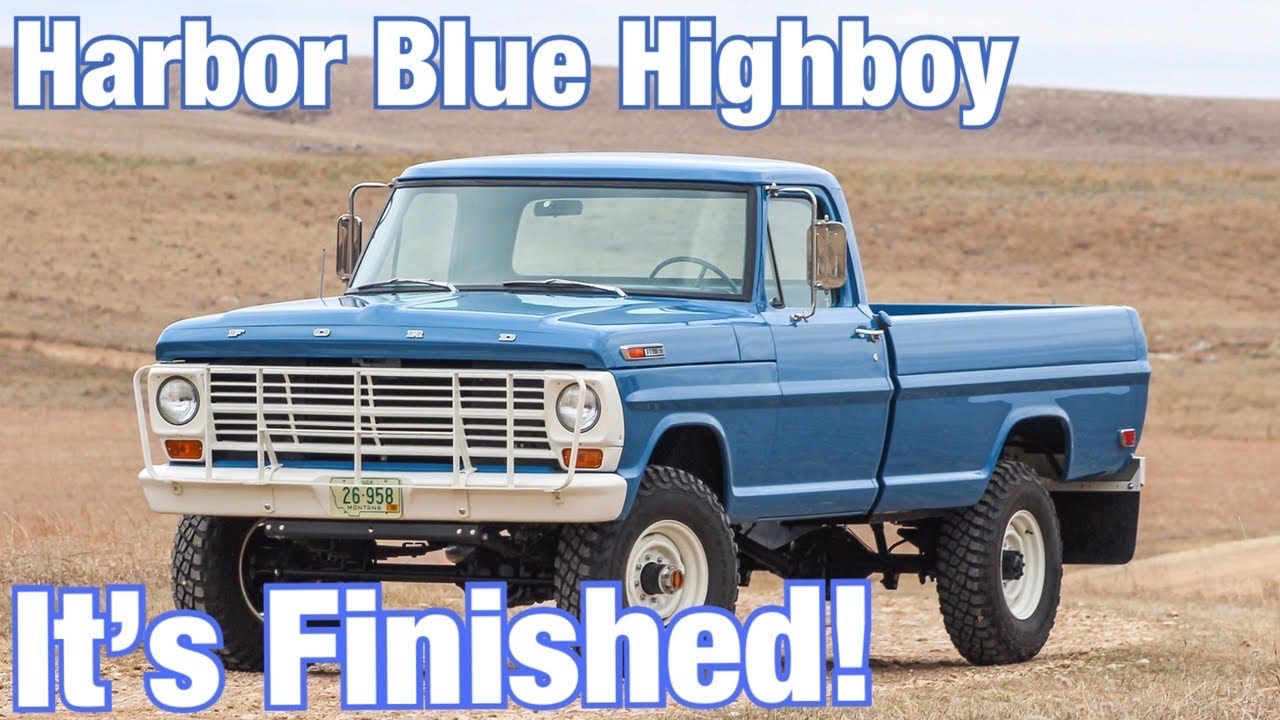 The Harbor Blue Highboy is Finally Finished! - YouTube
