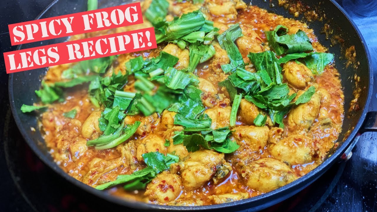 Burmese Frog Legs curry w/ Lemongrass | ဖားသားပာင်း - YouTube