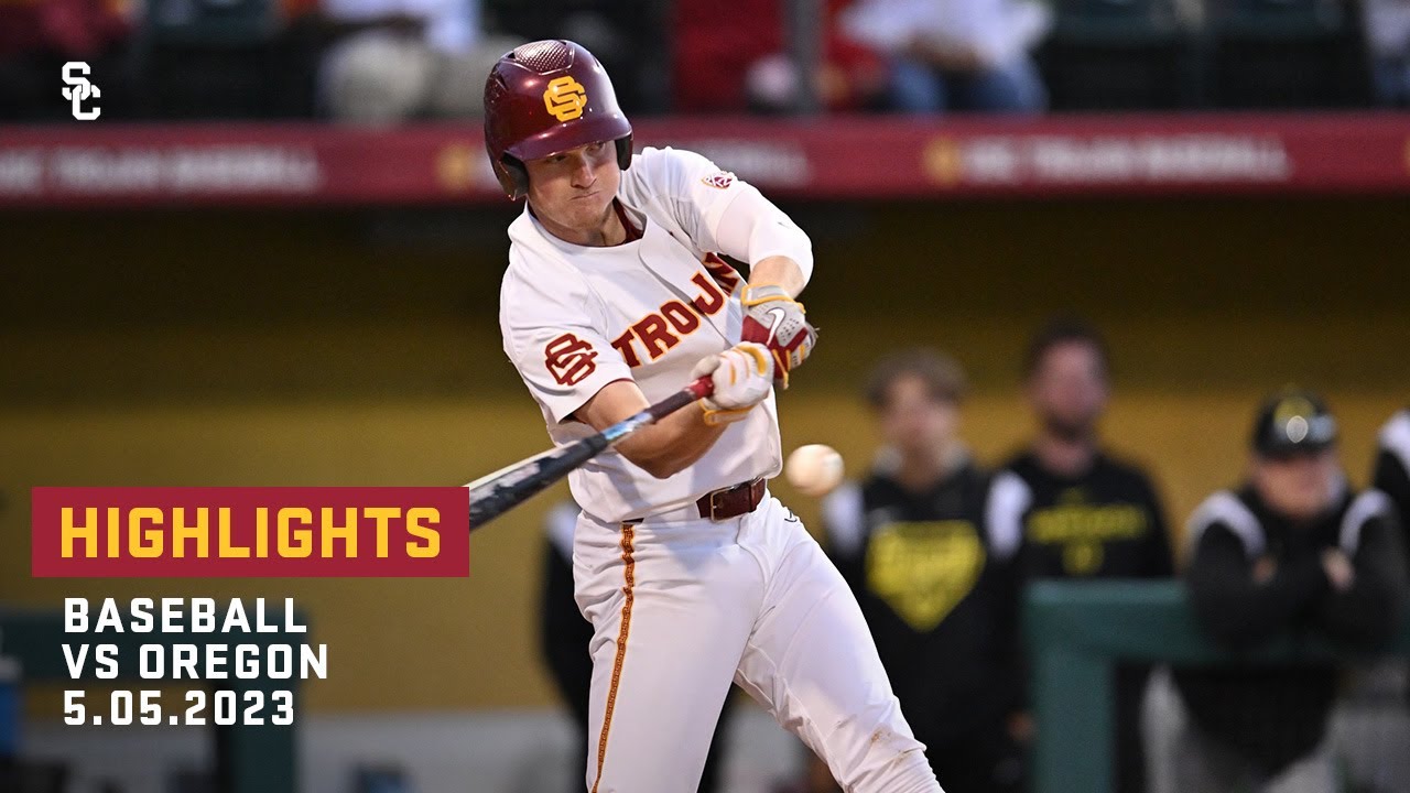 Baseball - USC 7, Oregon 2 - Highlights (5/5/23) - YouTube