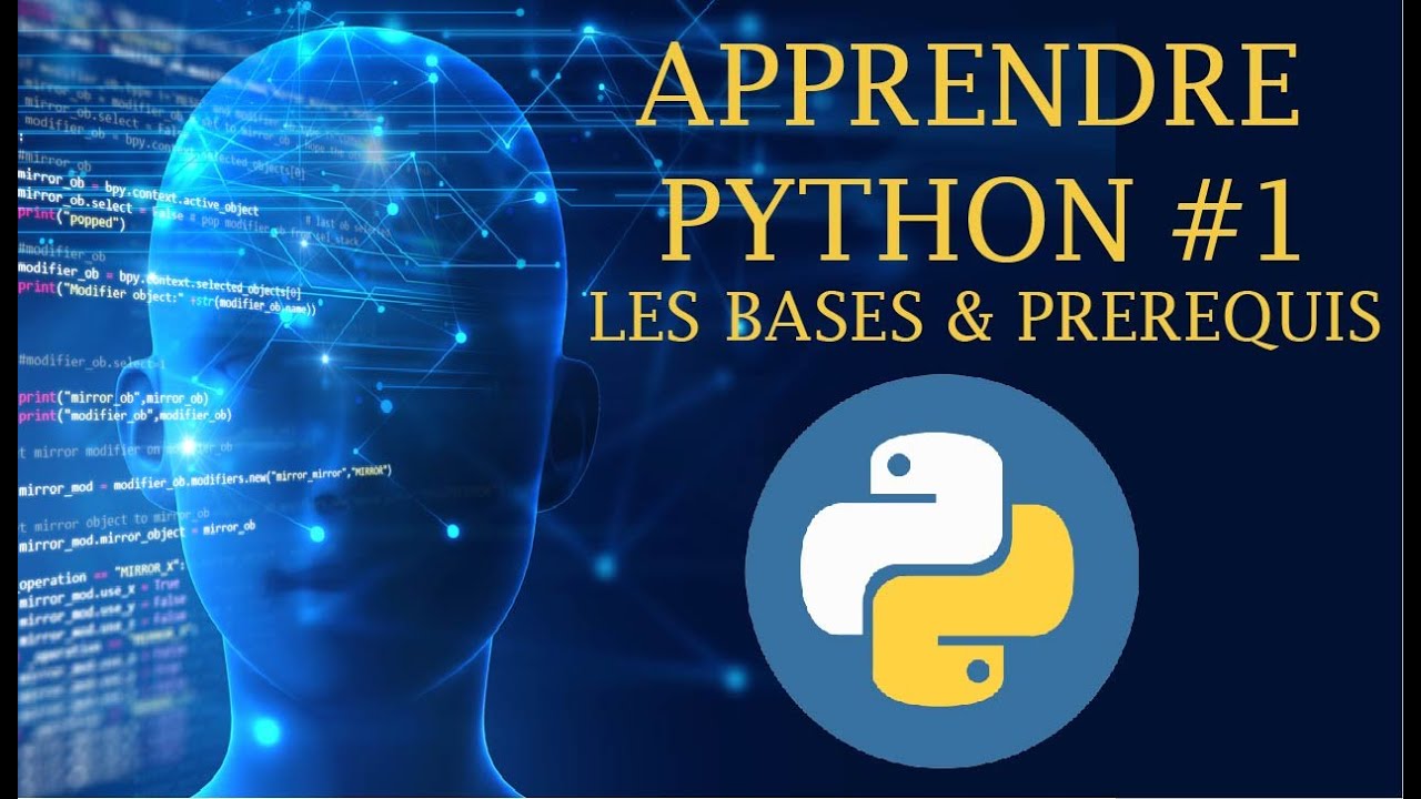 APPRENDRE LE PYTHON #1 ? LES BASES & PRÉREQUIS - YouTube