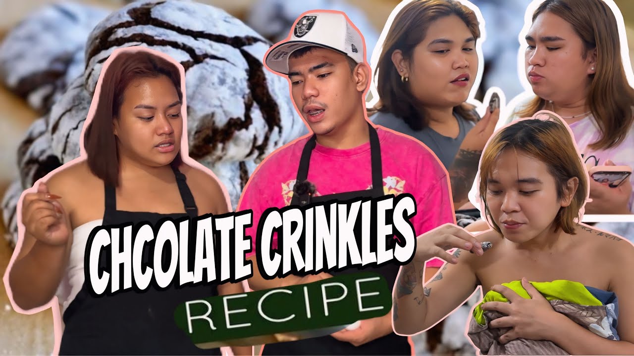 GUMAWA NG CHOCOLATE CRINKLES PARA SA MGA BAYUT! (NAGUSTUHAN NILA ...