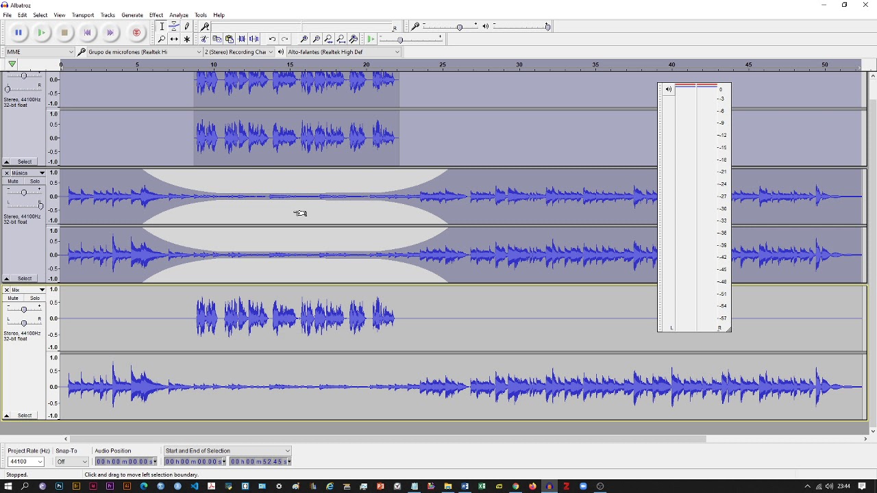 Audacity #11 – Como mixar diferentes faixas? Pan - YouTube