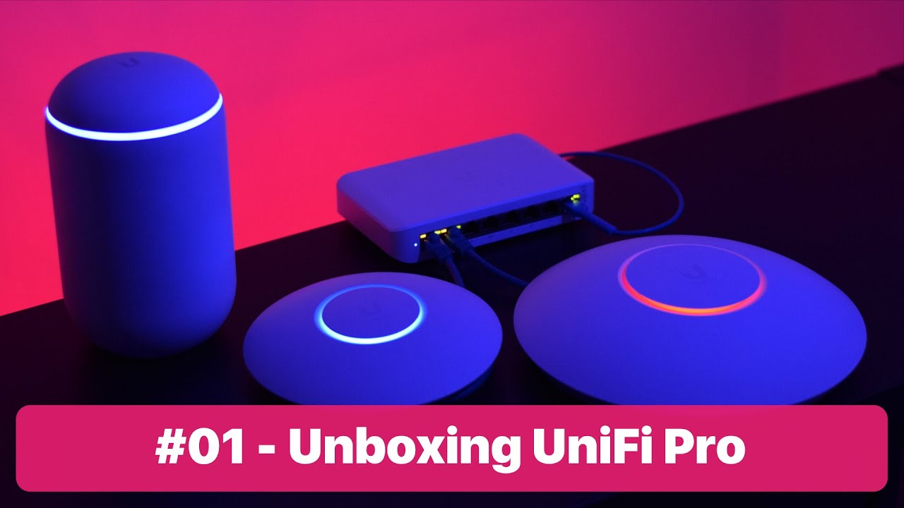 #01 - MikroTik + UniFi - Unboxing UniFi Pro - #UNIFI - YouTube
