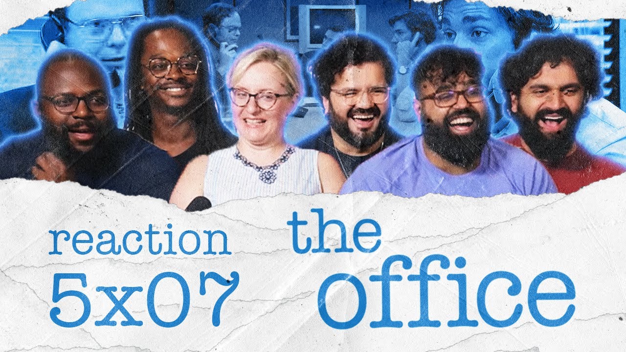The Office - 5x7 Customer Survey - Group Reaction - YouTube