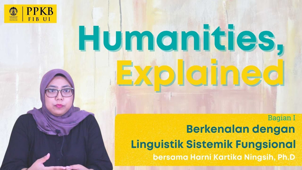 Berkenalan dengan Linguistik Sistemik Fungsional (LSF) bagian 1 - YouTube