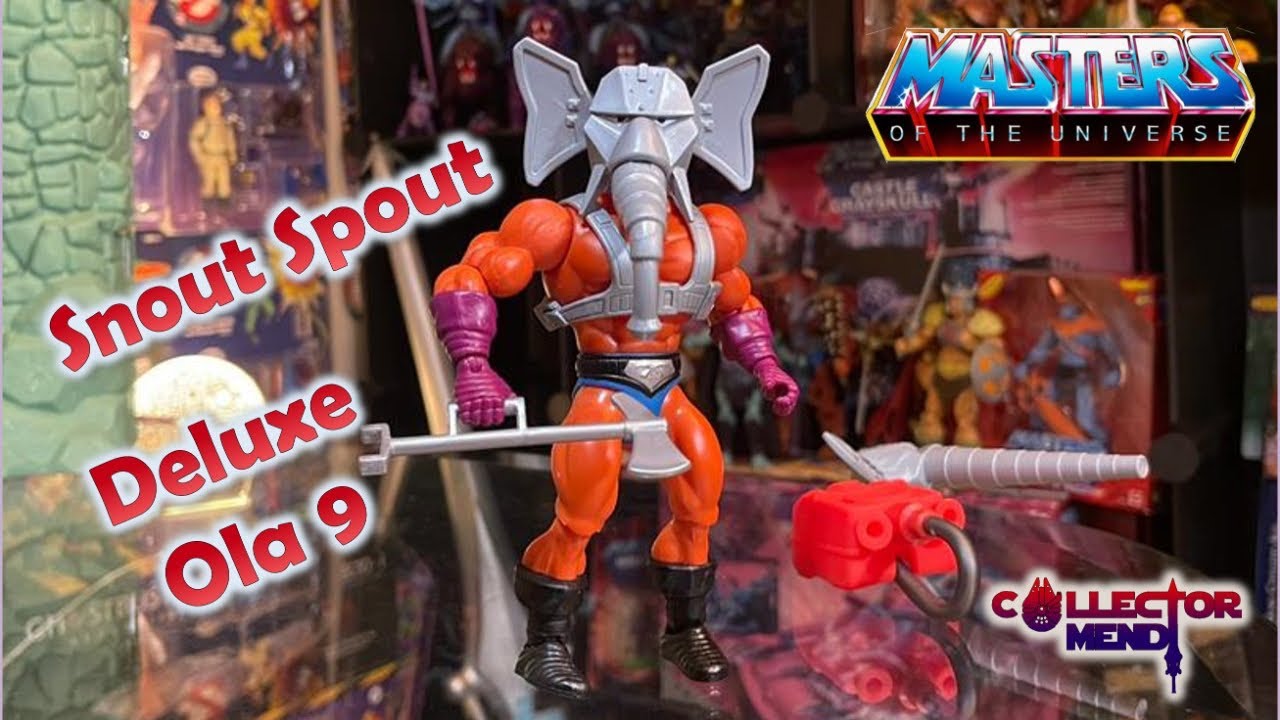 SNOUT SPOUT ORIGENES DELUXE, la primera figura Deluxe de la OLA 9 # ...