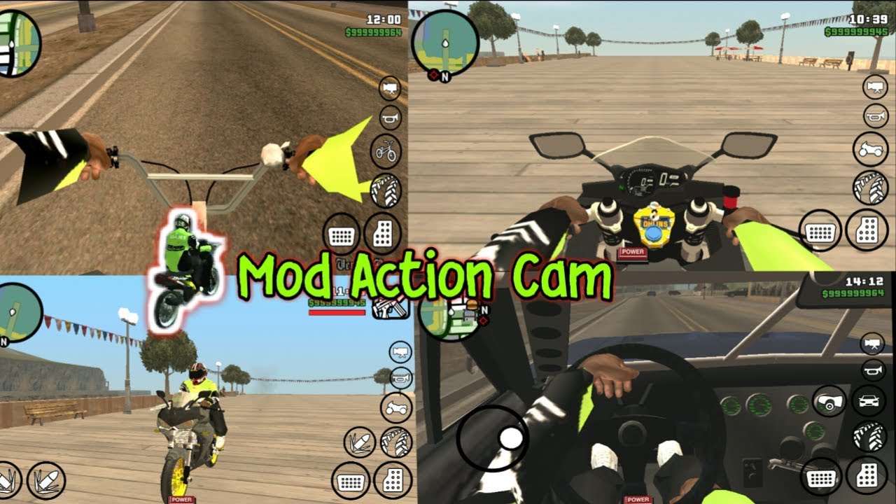 Mod camera Motovlog | Gta San Andreas - YouTube