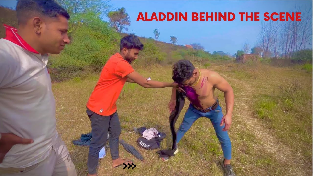 Aladdin Behind the scenes 😂 | Making Of Aladdin - YouTube
