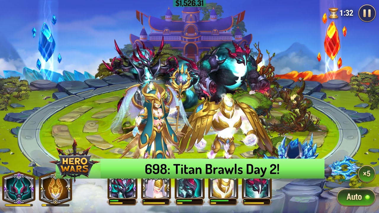 Let's Play Hero Wars 698: Brawling With Solaris - YouTube