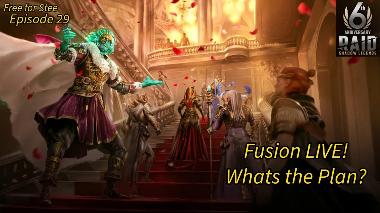 FABIAN FUSION LIVE! Raid : Shadow Legends Free to Play Series! - YouTube