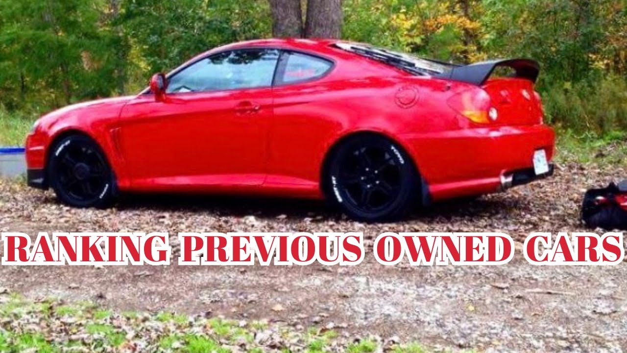 Lets Rank Our Previous Cars! - YouTube