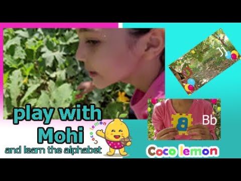 Learn Alphabets with Play in the most beautiful garden | play ABC among ...